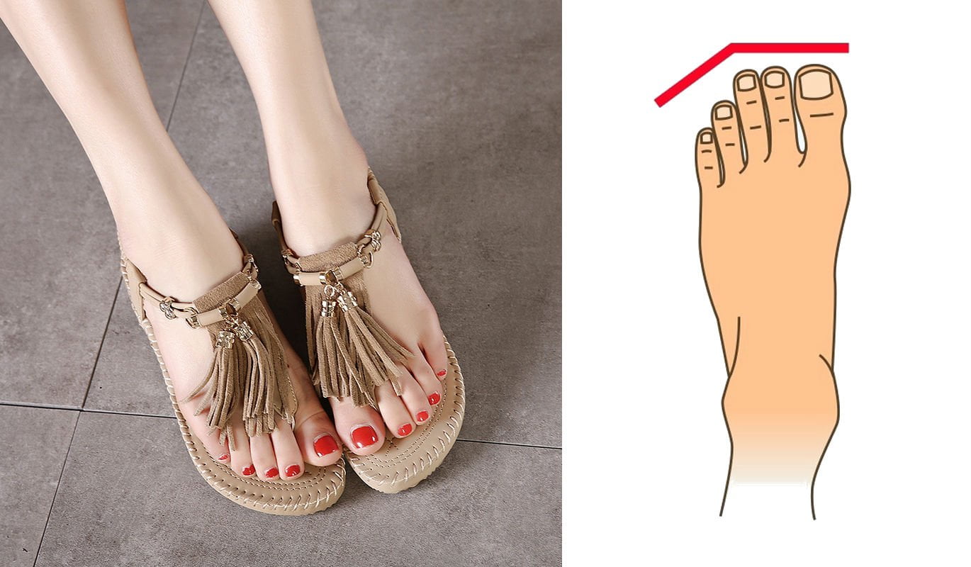 La forme de vos pieds révèle des choses surprenantes sur votre ...